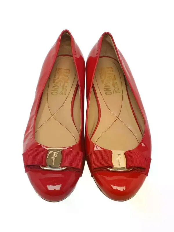 FERRAGAMO Varina Vara-bow Ballet Flats