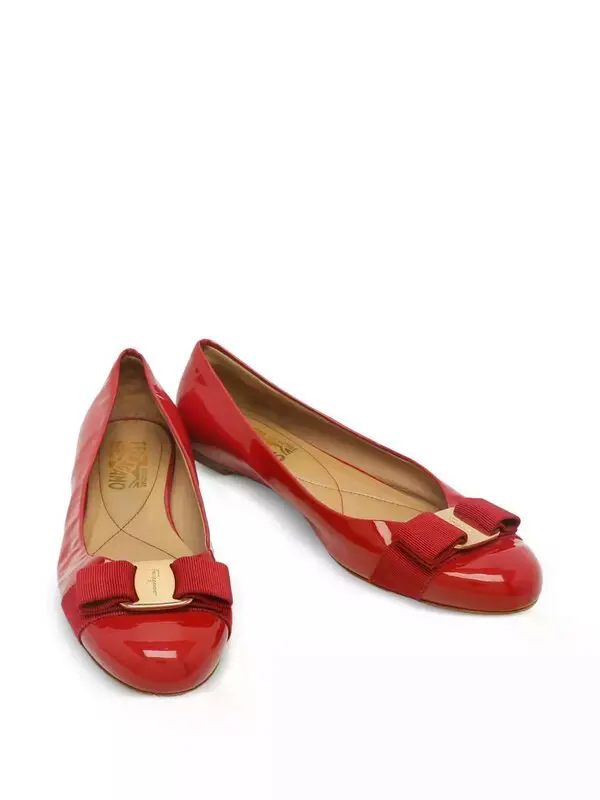 FERRAGAMO Varina Vara-bow Ballet Flats