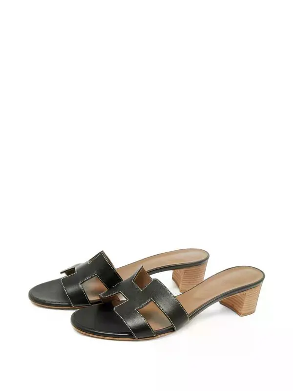 Hermès Oasis Block-heel Sandals