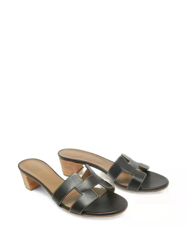 Hermès Oasis Block-heel Sandals