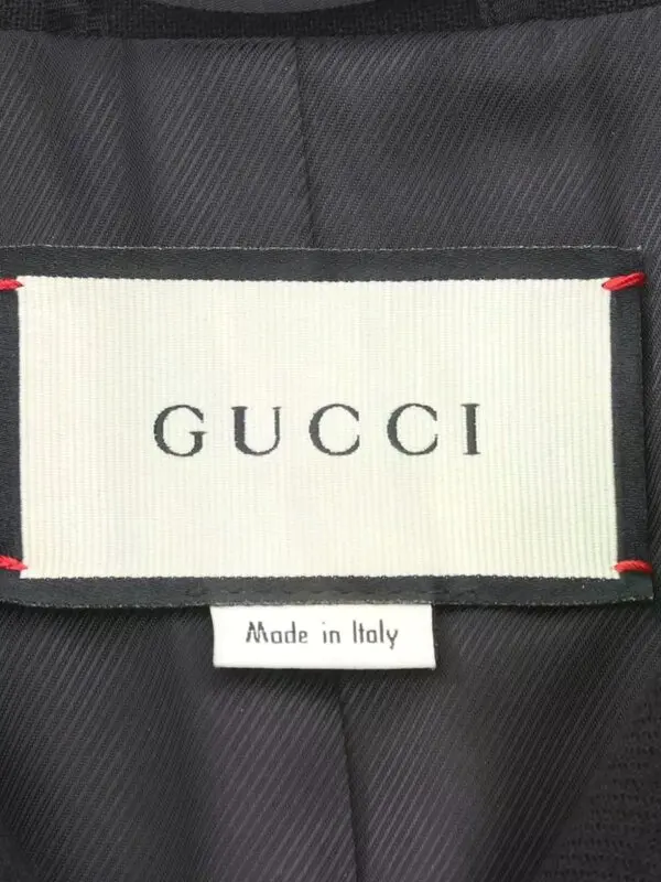 Gucci 2010s Interlocking G Belted Coat