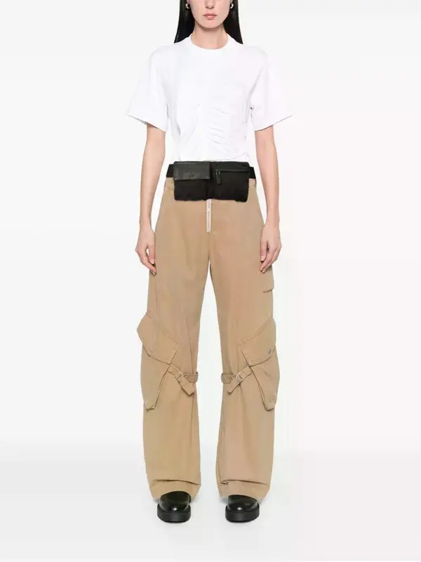 Gucci 2000-2015 Gg Canvas Double Pocket Belt Bag