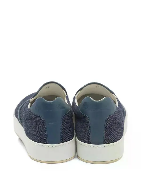 Loro Piana Slip-on Sneakers - Blue