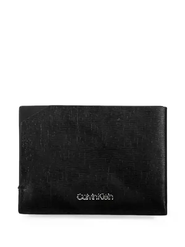 Calvin Klein Embossed Leather Card Holder