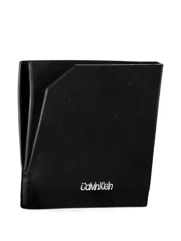 Calvin Klein Embossed Leather Card Holder