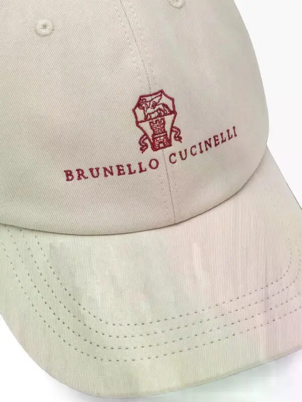 Brunello Cucinelli Logo-embroidered Baseball Cap