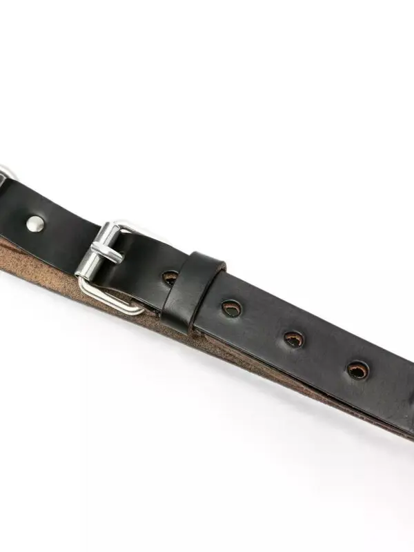 Our Legacy Chain-link Leather Belt