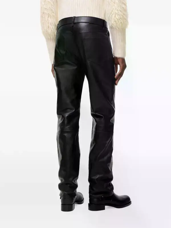 Burberry Leather Trousers