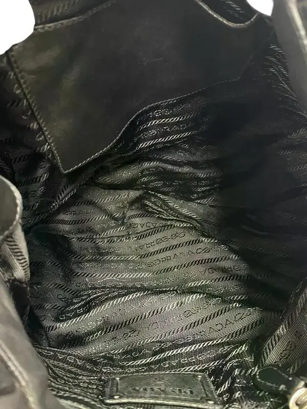 Prada 2000-2013 Tessuto Nappa Waves Tote Bag