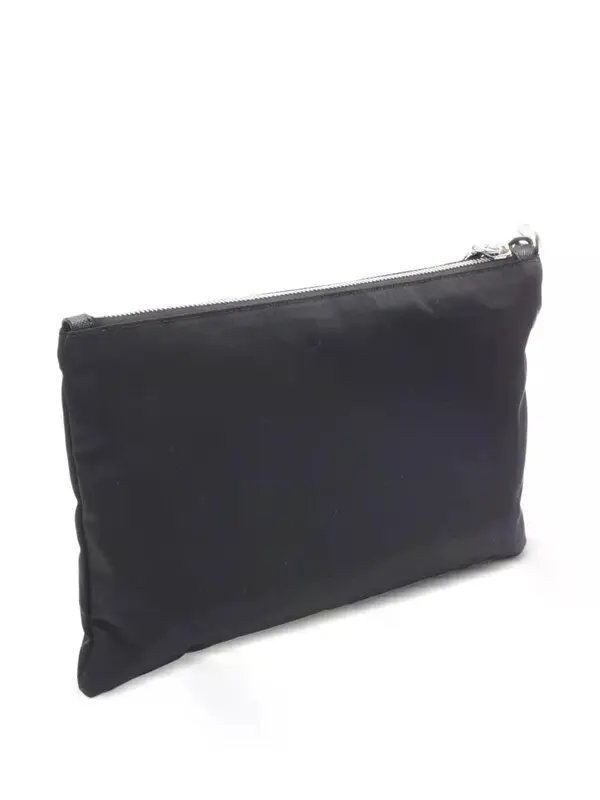 Prada Triangle-logo Clutch Bag