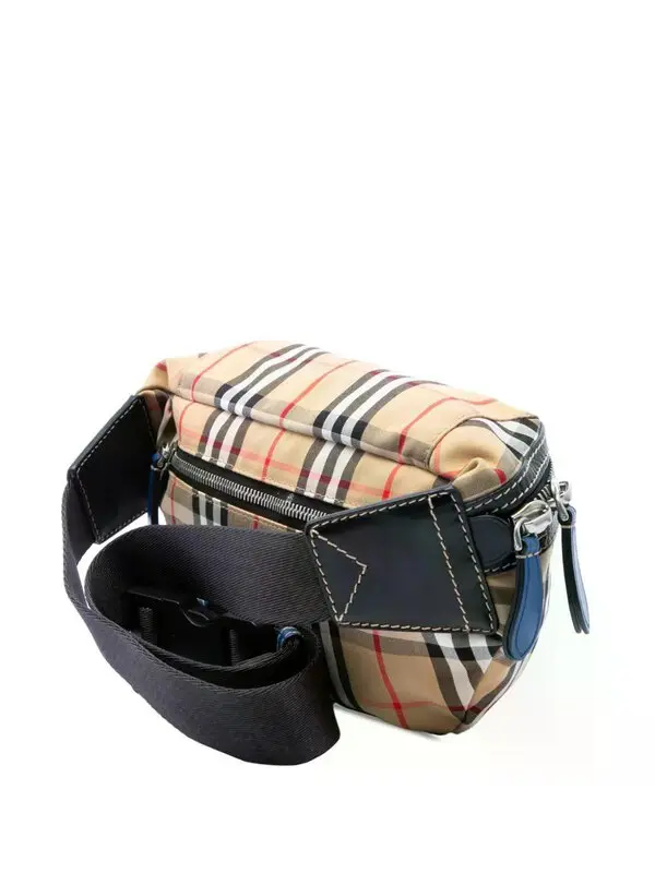 Burberry 2000-2017 House Check Nylon Sonny Belt Bag