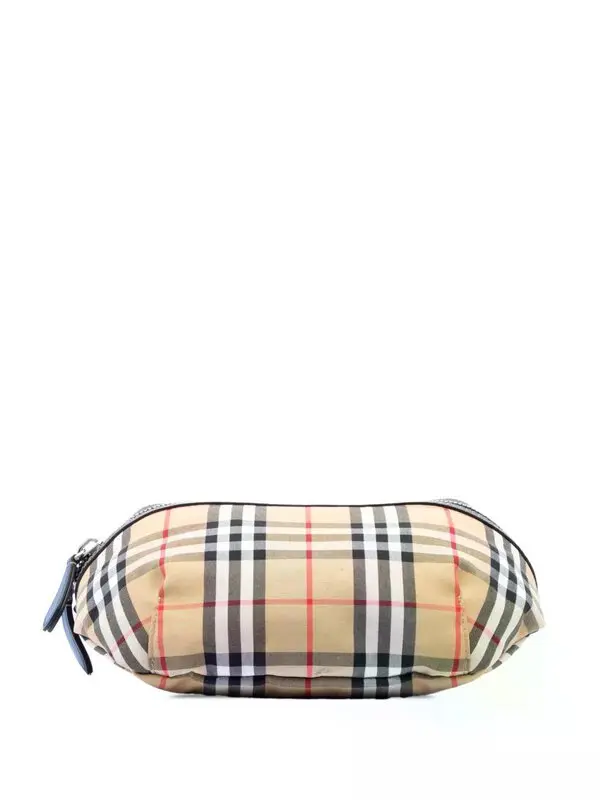 Burberry 2000-2017 House Check Nylon Sonny Belt Bag