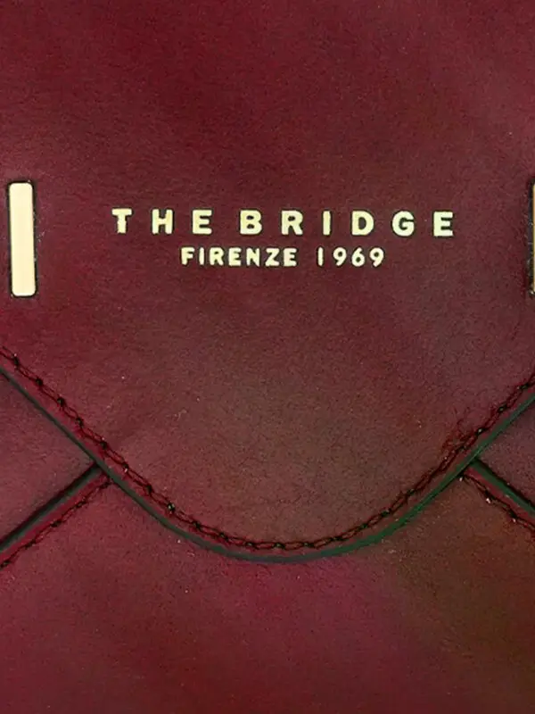 THE BRIDGE Zip-fastening Leather Card Holder