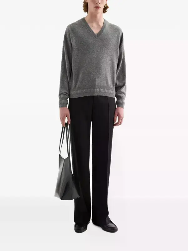 JIL SANDER Cashmere V-neck Sweater