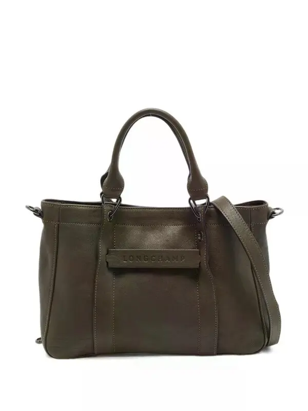 Longchamp 3d Leather Tote Bag