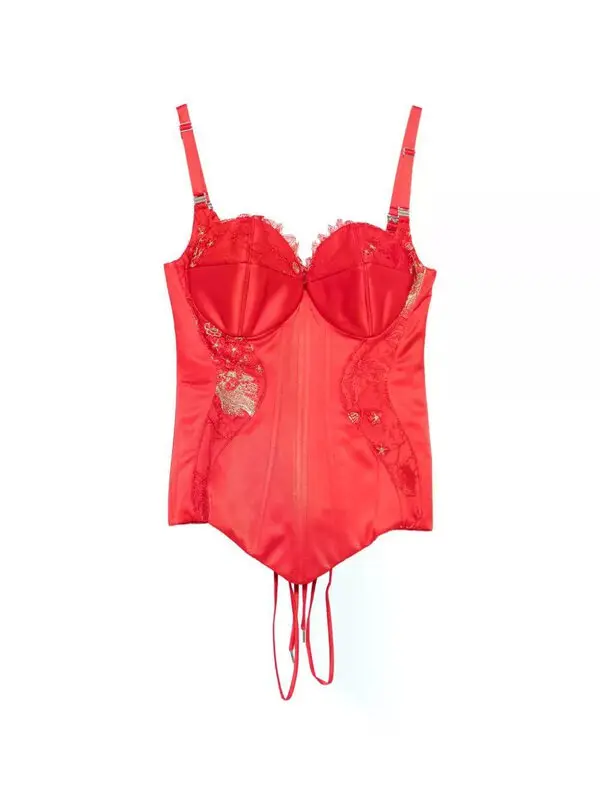 MITILIANE COUTURE Chantilly Lace-insert Corset
