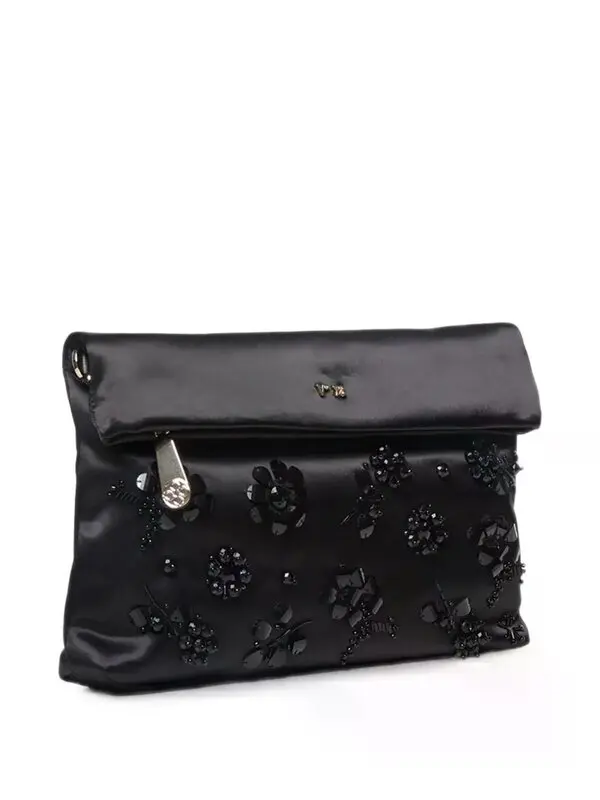 V°73 Kayla Floral-appliqué Jewel-embellished Shoulder Bag