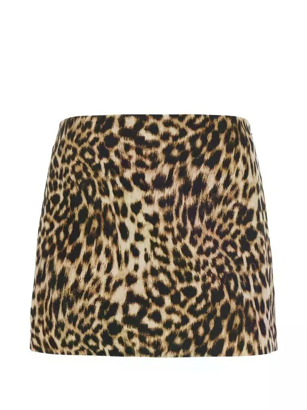 Michael Kors Leopard-print Skirt