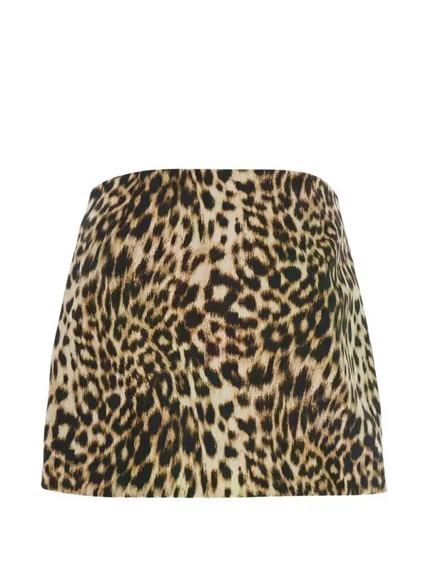 Michael Kors Leopard-print Skirt