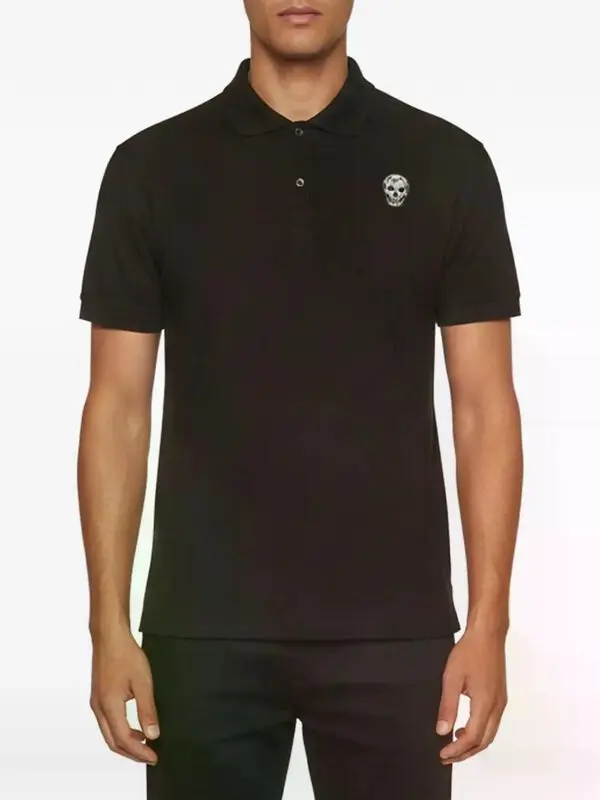 Alexander McQueen Skull-patch Cotton T-shirt