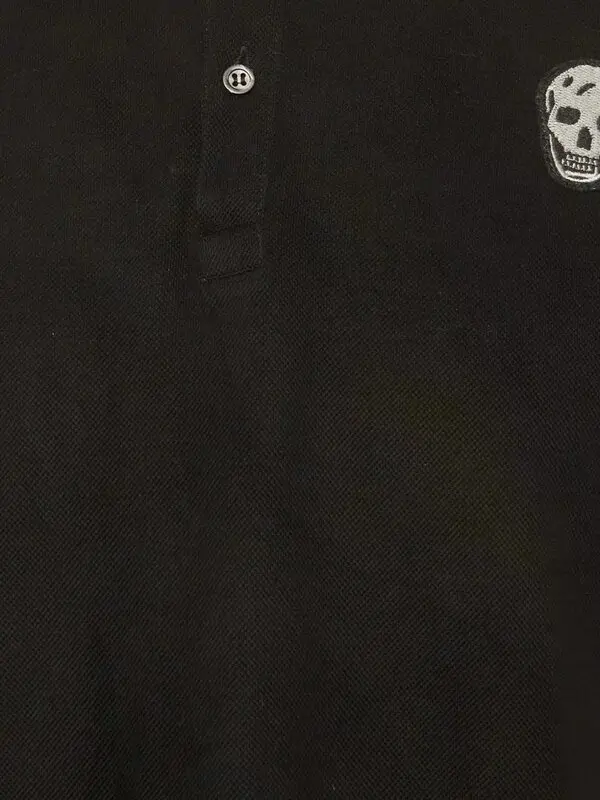 Alexander McQueen Skull-patch Cotton T-shirt