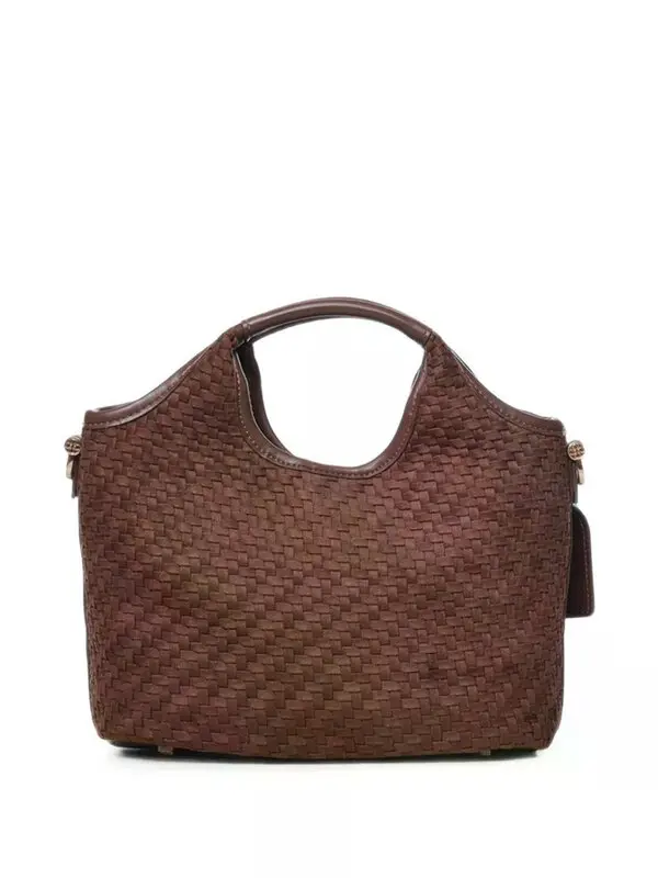 V°73 Zelda Woven-effect Shoulder Bag