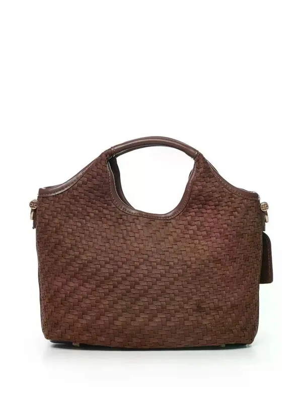 V°73 Zelda Woven-effect Shoulder Bag