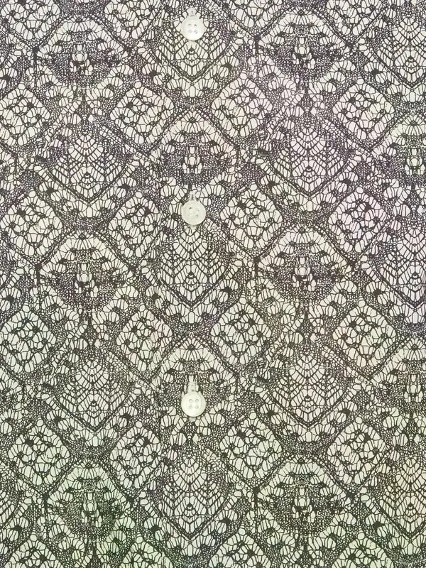 Alexander McQueen Geometric-print Poplin Shirt