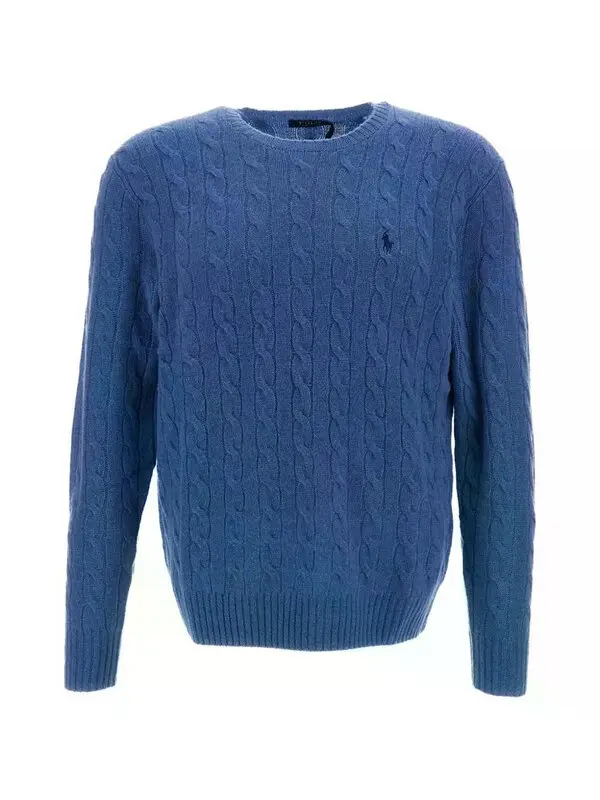 Polo Ralph Lauren Cable-knit Wool-cashmere Sweater