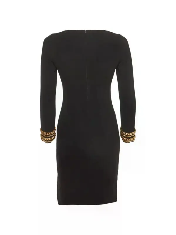 Moschino Crepe Chain-link Dress