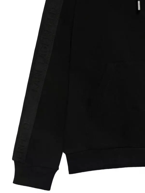Karl Lagerfeld Logo-tape Zip-up Hoodie