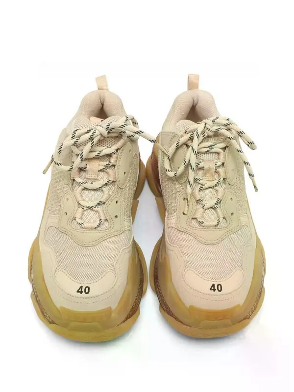 Balenciaga Triple S Clear Sneakers - Neutrals