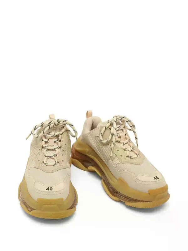 Balenciaga Triple S Clear Sneakers - Neutrals