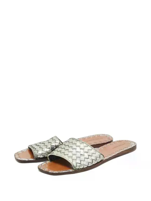 Bottega Veneta Ravello Leather Sandals