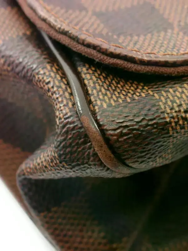 LOUIS VUITTON 2013 Damier Ebene District Mm Shoulder Bag