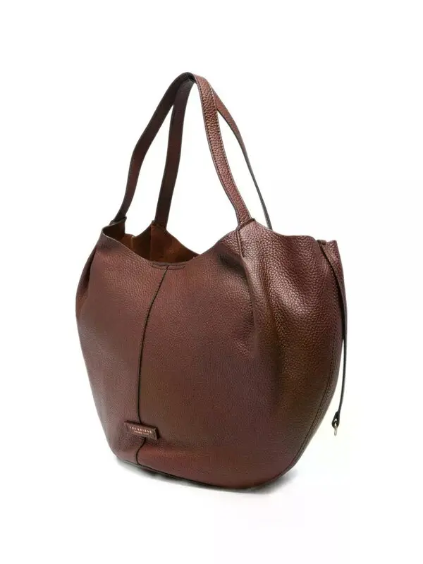 THE BRIDGE Logo-patch Shoulder Bag