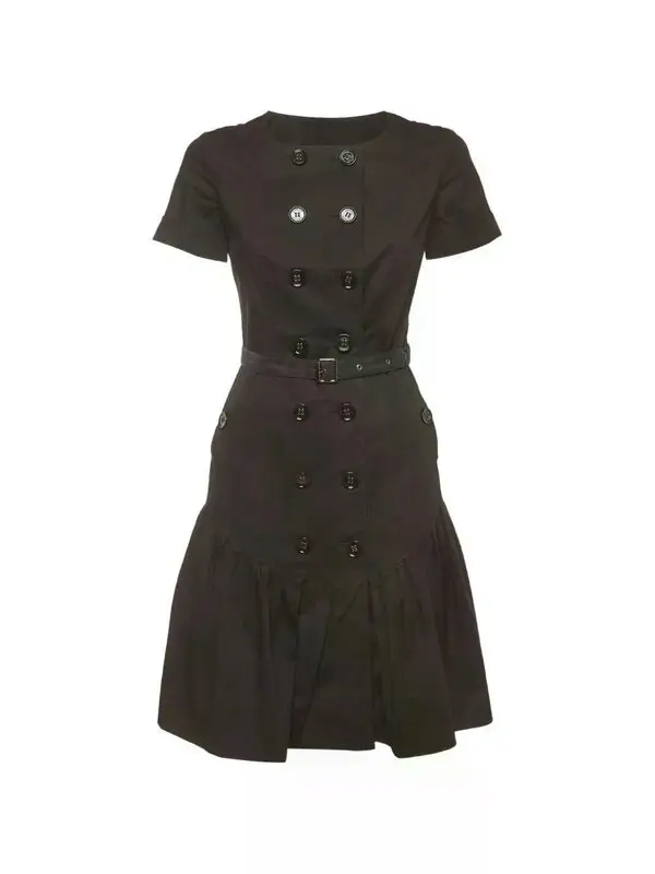 Burberry Double-breasted Mini Dress