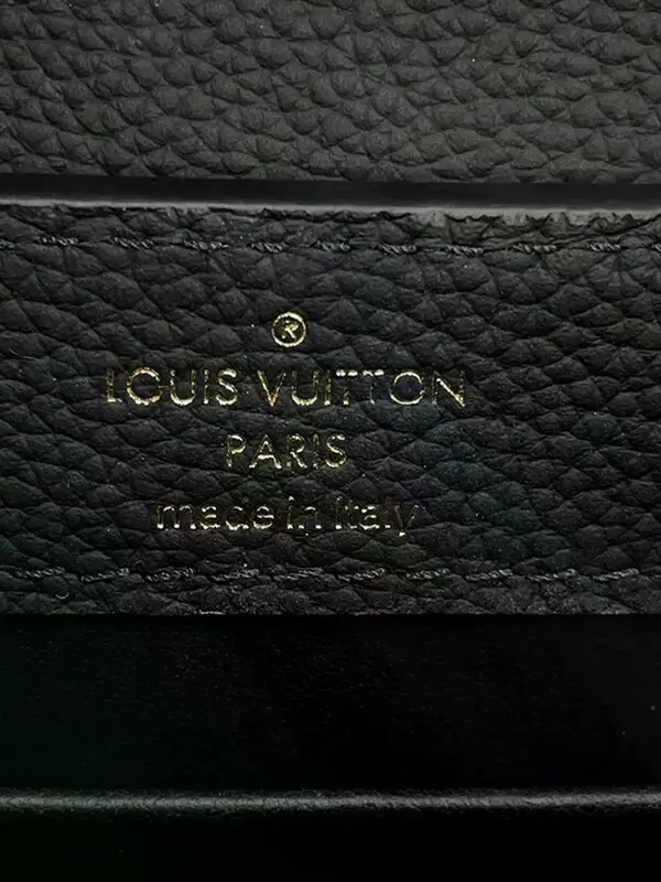 LOUIS VUITTON 2021-2026 Taurillon Mini Capucines East West Satchel
