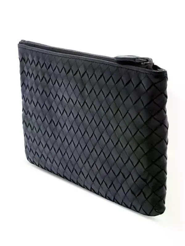 Bottega Veneta 2012-2026 Nappa Intrecciato Zip Pouch