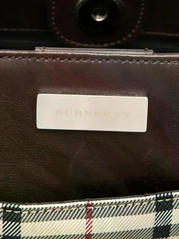 Burberry 2000-2017 House Check Canvas Tote Bag