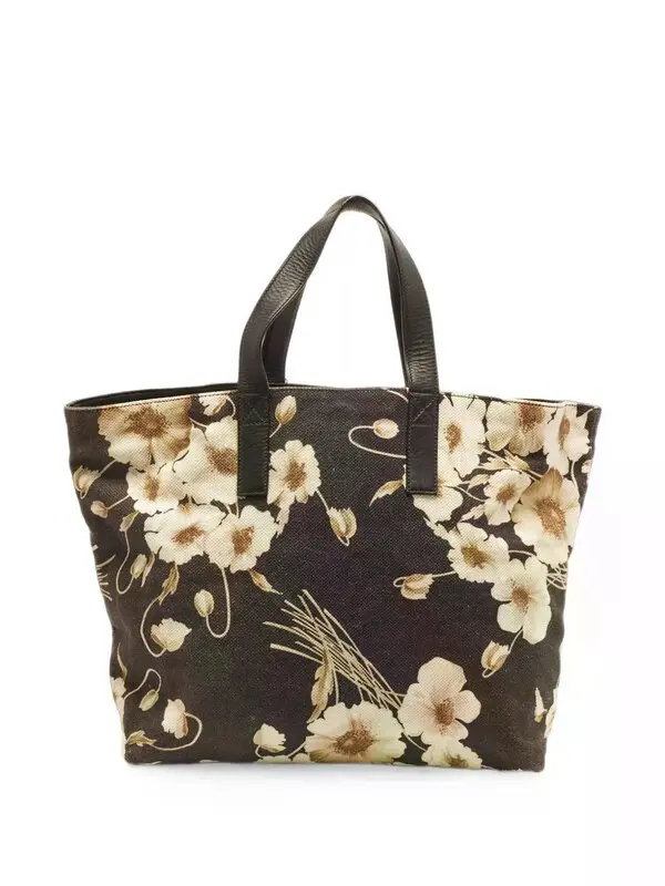 Dolce & Gabbana Floral-print Canvas Tote Bag