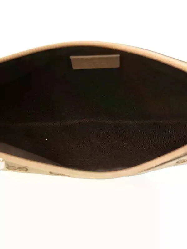 Gucci 2000-2015 Gg Canvas Abbey D Ring Pochette Handbag
