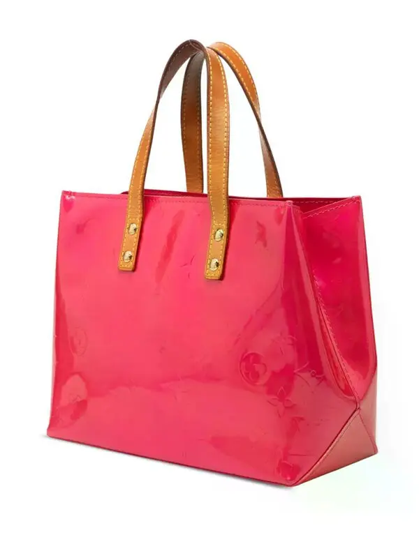 LOUIS VUITTON 2003 Monogram Vernis Reade Pm Handbag