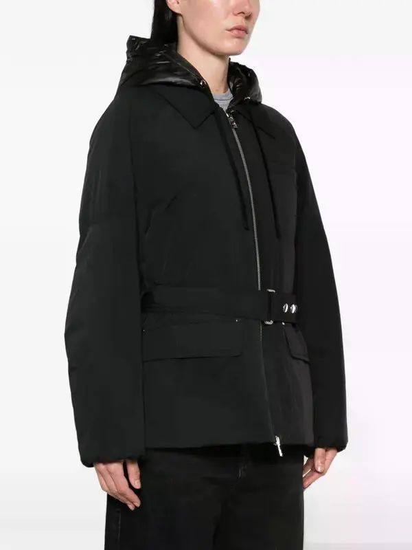 Moose Knuckles Tegan Belted Hooded Jacket