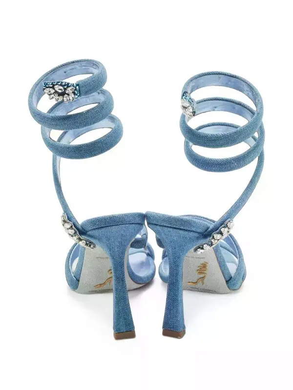 Rene Caovilla Cleo Crystal-embellished Sandals