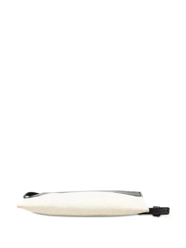 Balenciaga 2000-2026 Canvas Navy Cabas Pouch