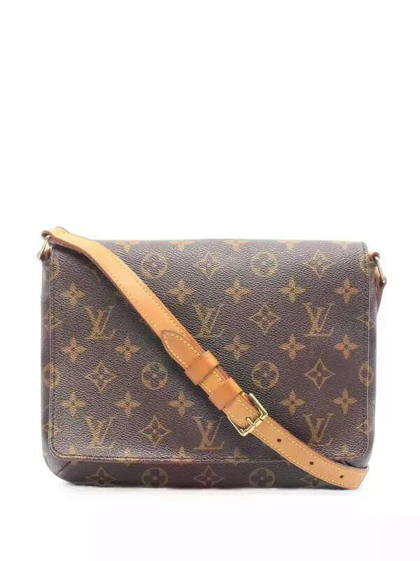 LOUIS VUITTON 1999 Monogram Musette Tango Shoulder Bag