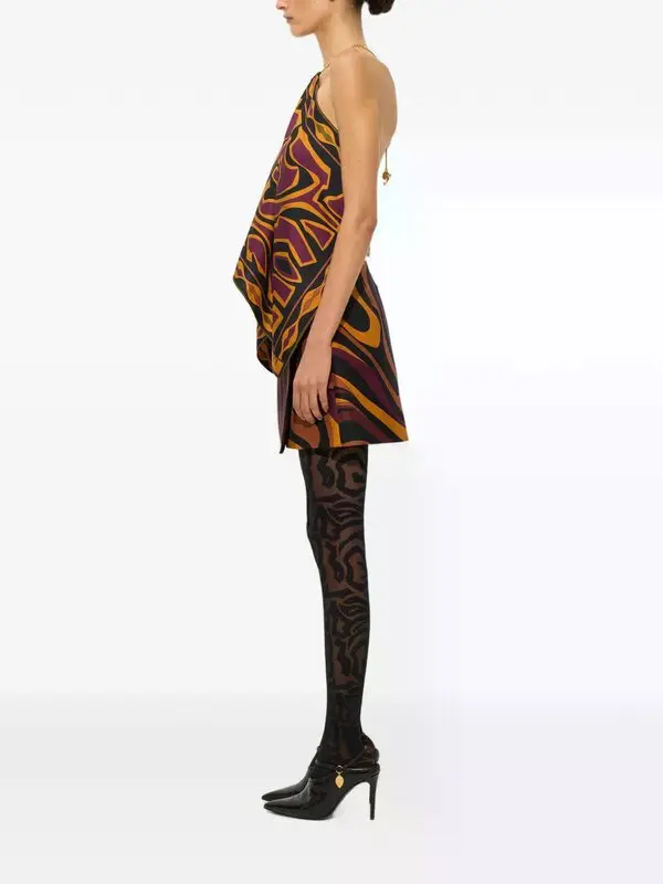 Emilio Pucci Marmo-print Silk Skirt