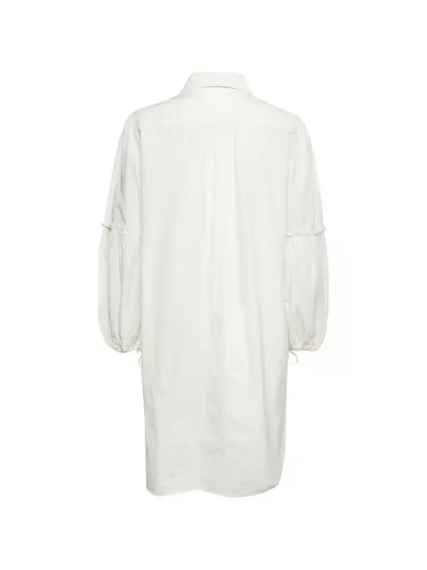 Max Mara Tassel-trim Poplin Mini Dress