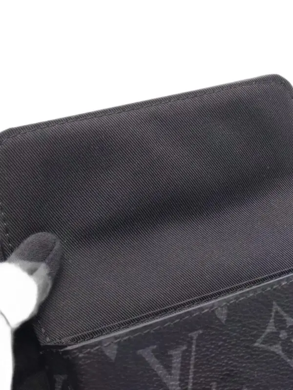 LOUIS VUITTON 2021s Nano Steamer Monogram Eclipse Tote Bag